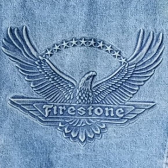 tyca | Jackets & Coats | Vintagey2k Sleeveless Firestone Denim Jacket ...